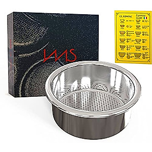 IMS 54mm Basket for Breville 18-22g Precision Portafilter Basket fits 54mm Tampers and Bottomless Portafilters
