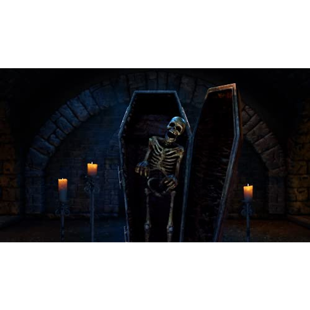 AtmosFX® Spooky Halloween Digital Decoration on USB Includes 9 Atmosfx Video Effects for Hallloween