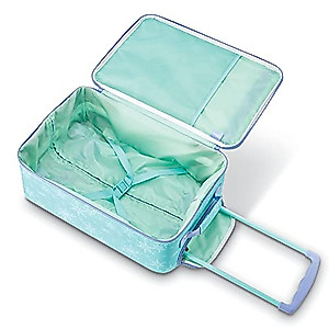 AMERICAN TOURISTER Kids' Disney Softside Upright Luggage, Telescoping Handles, Frozen, Carry-On 18-Inch