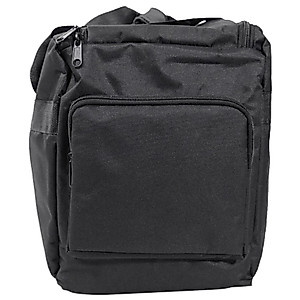 Rockville RLB30 Bag for 4 Slim Par Chauvet/ADJ Lights+Controller+Accessories,Black