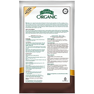 Espoma Organic Plant-Tone 5-3-3 Natural & Organic All Purpose Plant Food; 50 lb. Bag; The Original Organic Fertilizer for All Flowers, Vegetables, Trees, and Shrubs