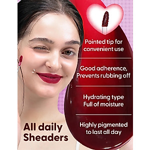 It'S SKIN Tincy All-Day Semi-Matte Lip Stain Tint 0.13oz (05 Manhattan Cherry) - Non-Transfer | Smooth Satin Finish, Rich Pigmentation | Moisturizing, Comfortable Vivid Color for Lasting All-Day