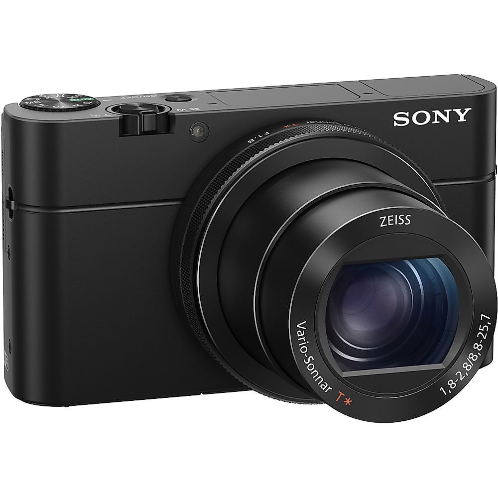 Sony Cyber-Shot DSC-RX100 IV Camera DSCRX100M4/B with Soft Bag, Additional Battery, 64GB Memory Card, Card Reader, Plus Essential Accessories