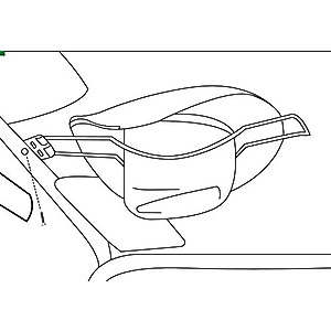 The Original HAT CLIP [NEW VERSION] Cowboy Hat Holder for Trucks Hat Rack Pickup Truck