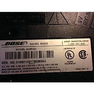Bose Wave AM/FM Clock Radio - Model AWR1G1 - Graphite