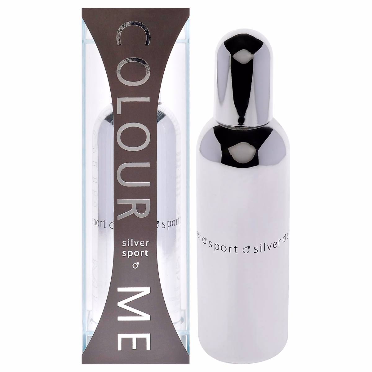Milton-Lloyd Colour Me Silver Sport - Cologne for Men - Woody Fragrances - Mens Cologne - Long Lasting Perfume for Men - Woody Cologne - 3 oz