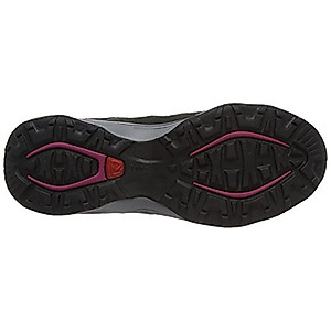 Karrimor Women's Walking Low Rise Hiking Boots, Black C Pink, 9.5