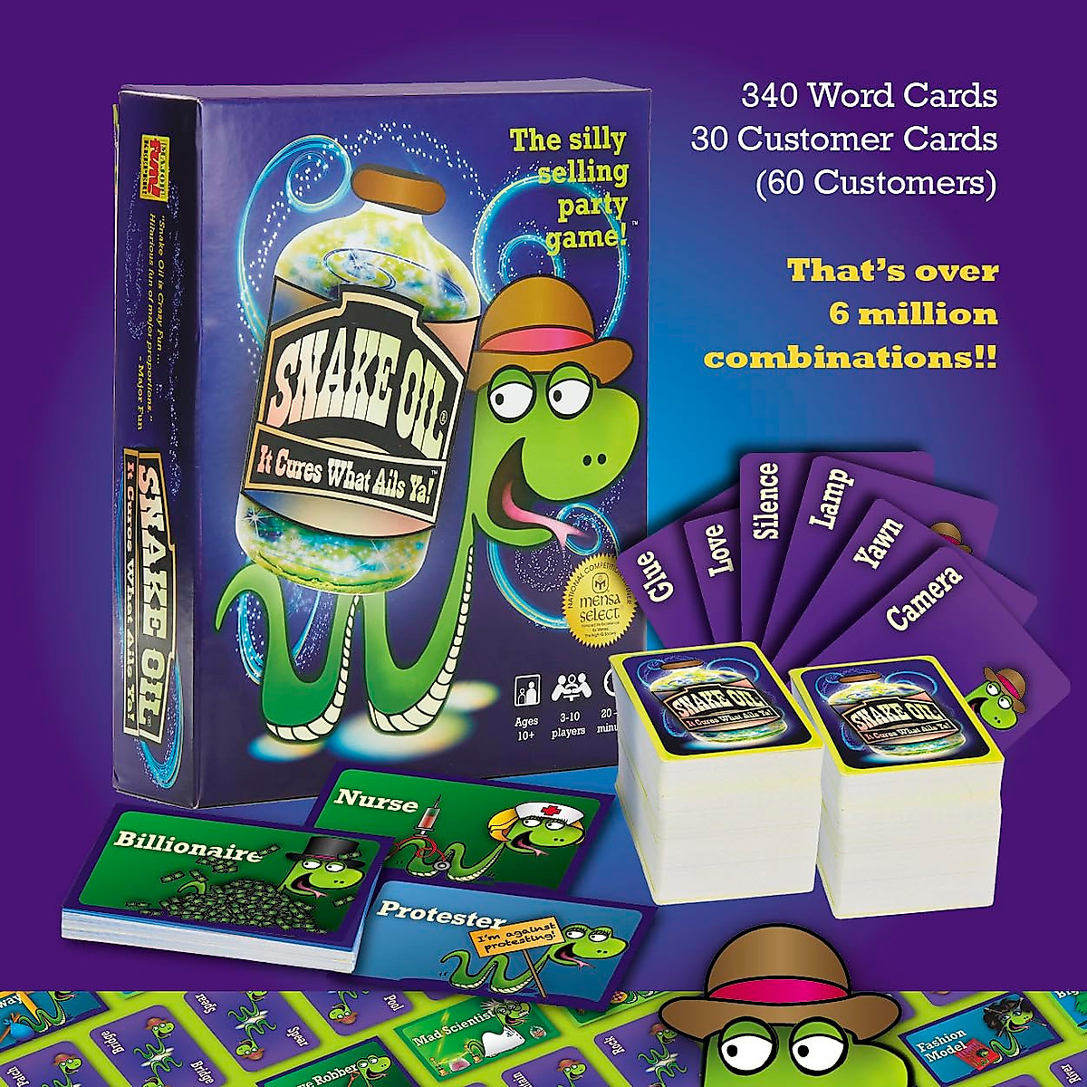 SNAKE OIL: The Silly Selling Party Card Game