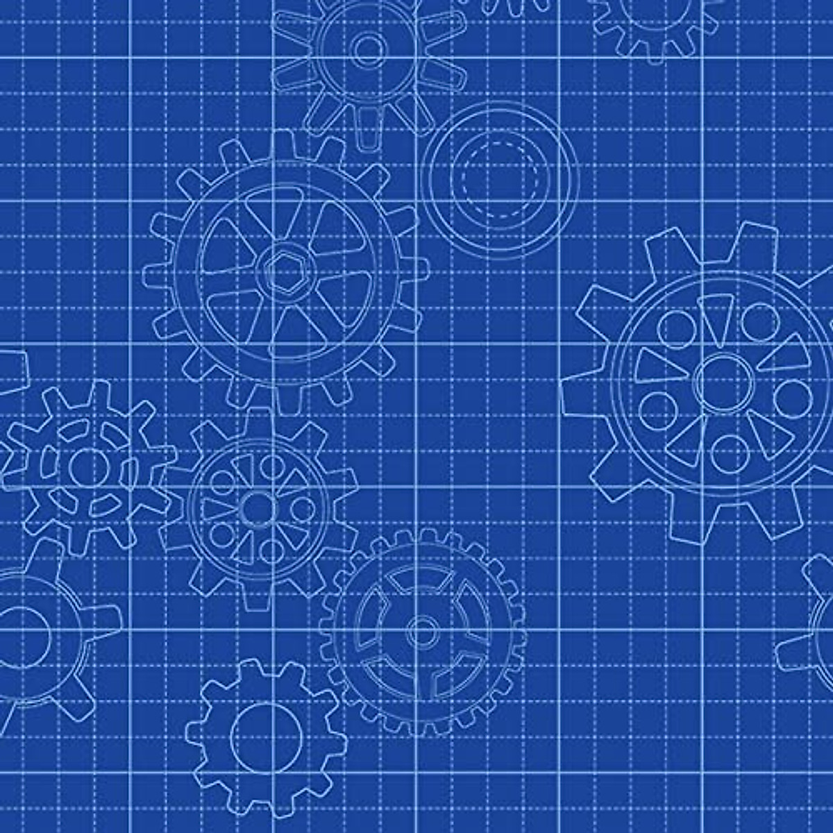 Fadeless Design Gears Board Art Paper