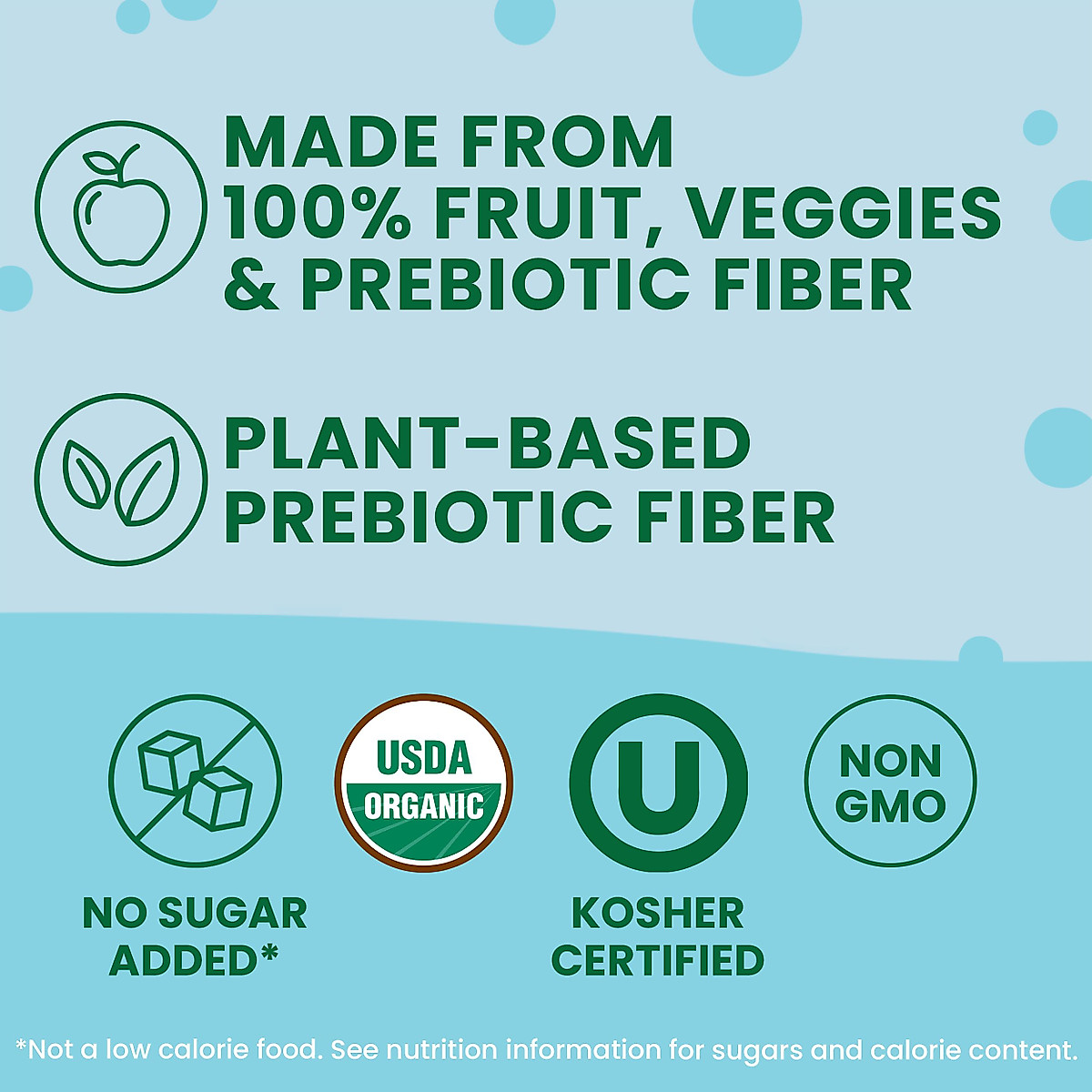 GoGo squeeZ Happy tummieZ Variety Pack, Organic Apple Mango Pineapple Banana & Apple Strawberry Pomegrenate Spinach, 3.2 oz (Pack of 20), Kids Snacks with Prebiotic Fiber, Gluten, Nut & Dairy Free