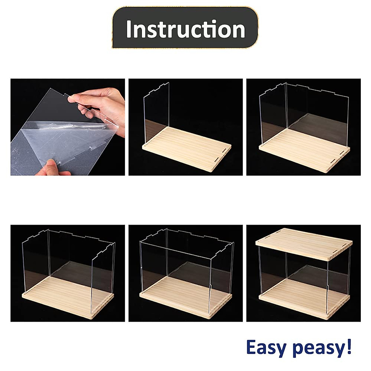 4-Tier Acrylic Display Case