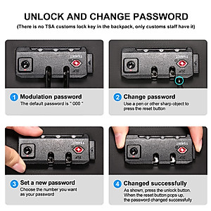 FENRUIEN Anti-Theft Hard Shell Backpack 15.6-Inch,Expandable Slim Business Travel Laptop Backpack for Men,Water-repellent Black Laptop Bag with USB Port