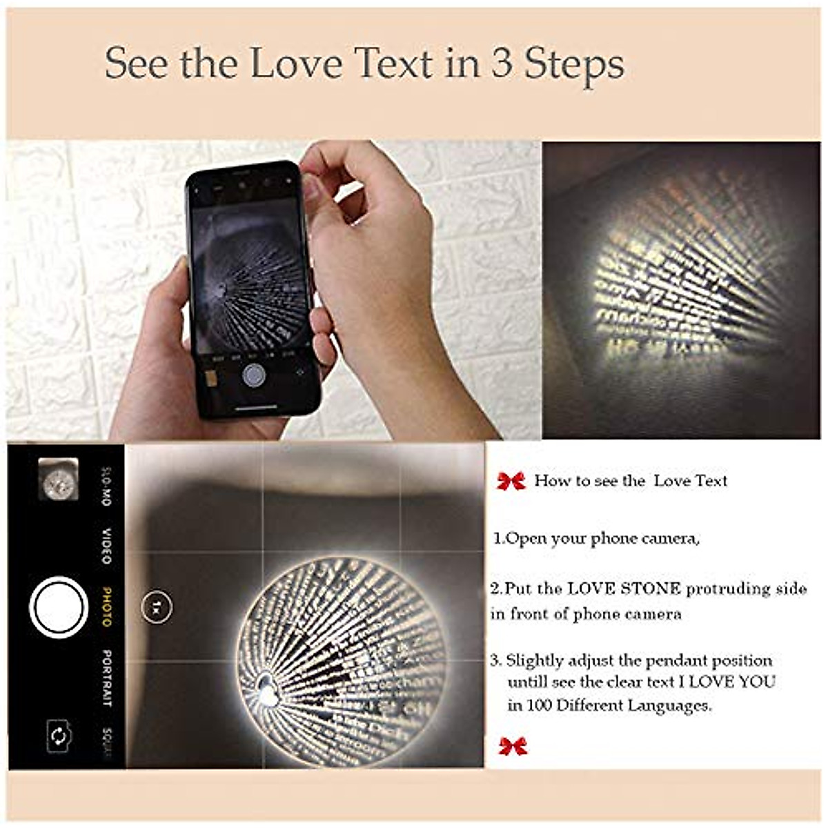 ELDA & CO. Sterling Silver Amethyst I Love You Necklace 100 Languages to the Moon and Back Jewelry Sterling Silver February Birthstone Necklace