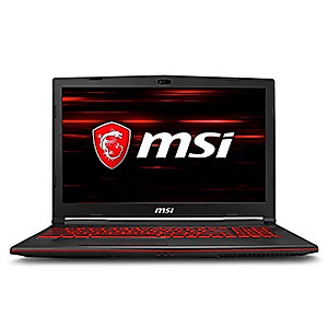 MSI GL63 8RD-210US Gaming Laptop i7-8750H GTX 1050Ti 4GB, 8GB RAM, 256GB SSD + 1TB HDD, 15.6"