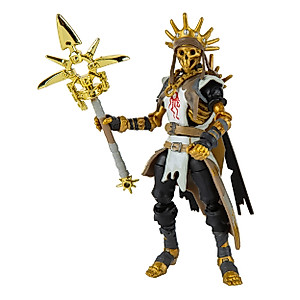 FORTNITE ORO (Master Grade) - 4-Inch Articulated Figure with Back Bling, Harvesting Tool, and Weapons