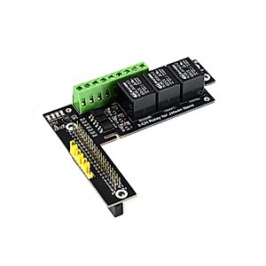Waveshare Quality 3-Ch Relay Expansion Board Designed for Jetson Nano with Optocoupler Isolation