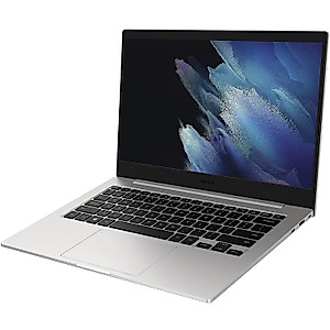SAMSUNG Galaxy Book 14 Plus Slim Pro Laptop Qualcomm 8-Core up to 2.55Ghz 128GB SSD 4GB 14in Full HD BT Webcam WiFi 5 Windows 11 (Renewed), Silver