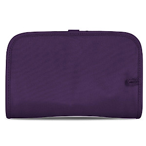 Travelon Wet/Dry 1 Quart Bag with Bottles, Purple, One Size