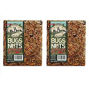 2-Pack of Mr. Bird Bugs, Nuts, Fruit Large Wild Bird Seed Cake 1 lb. 10 oz.