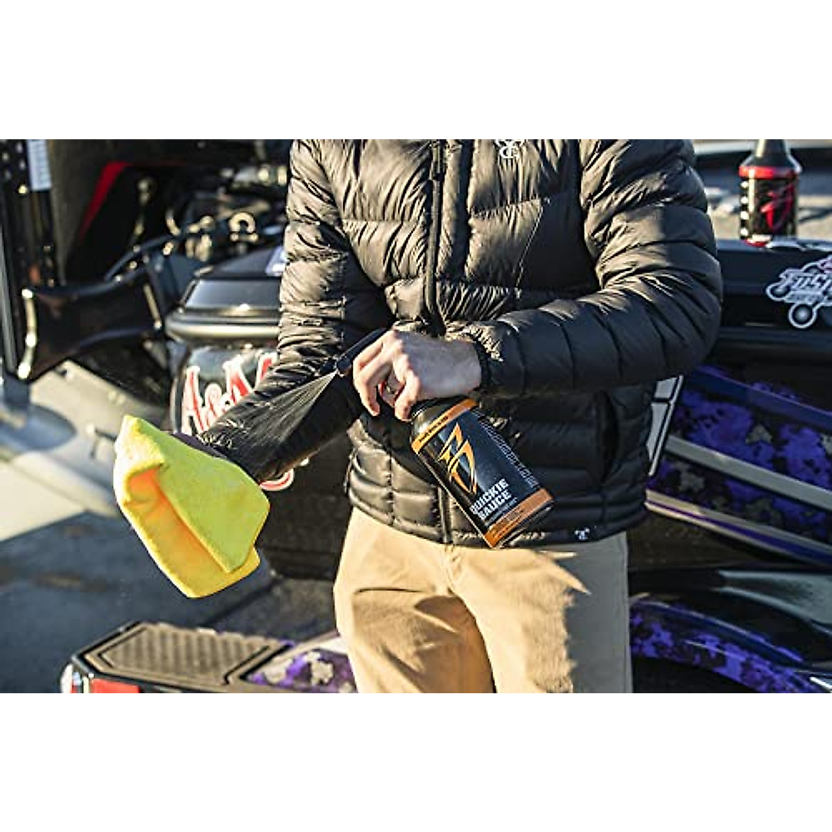 Boat Bling Quickie Sauce Premium High-Gloss Fast Wax, 32 oz.