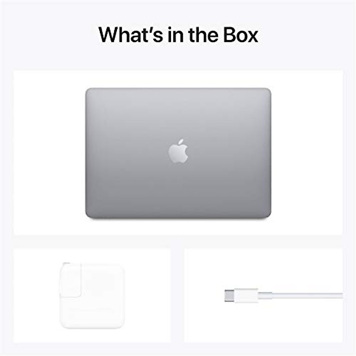 Apple MacBook Air 13.3" with Retina Display, M1 Chip with 8-Core CPU and 7-Core GPU, 16GB Memory, 512GB SSD, Space Gray, Late 2020