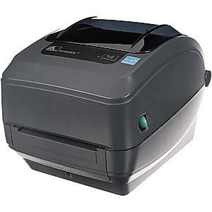 ZEBRA GX420t Thermal Transfer Desktop Printer Print Width of 4 in USB Serial and Parallel Port Connectivity GX42-102510-000