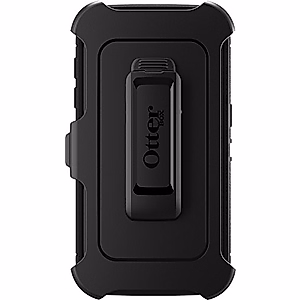 OtterBox Samsung Galaxy S7 Defender Series Case - BLACK, rugged & durable, with port protection, includes holster clip kickstand