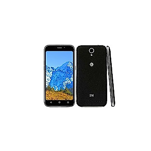 ZTE Maven 1st Gen Z812 | (8GB, 1GB RAM) | 4.5" Full HD Display | 5MP Rear Camera | 2100 mAh Battery | 4G LTE | GSM Unlocked | Android 5.1 Lollipop Smartphone (Black)