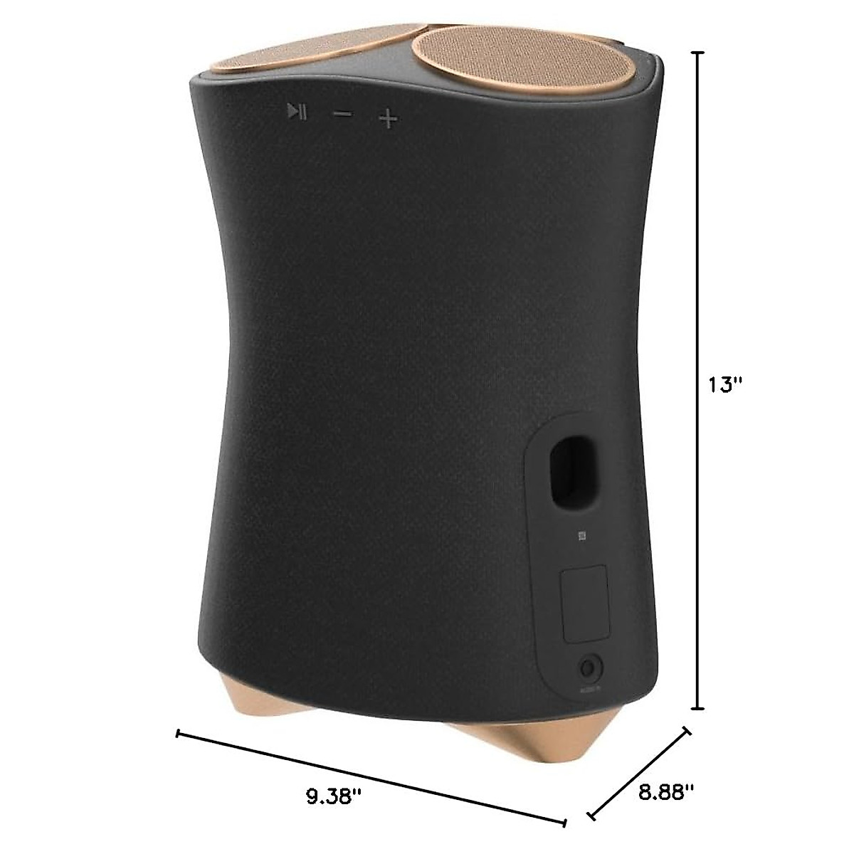 Sony SRS-RA5000 360 Reality Audio Premium Wi-Fi / Bluetooth Wireless Speaker, Works with Alexa and Google Assistant, Black