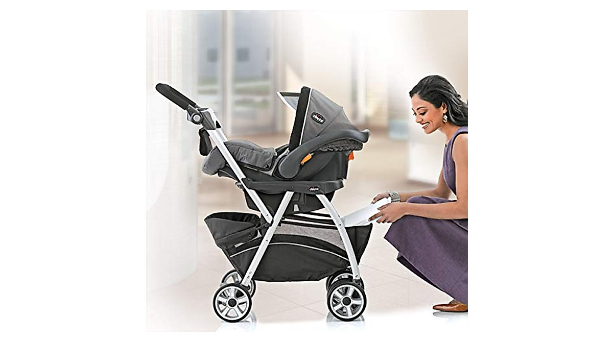 Chicco KeyFit Caddy Frame Stroller - Lightweight & Compact Travel System