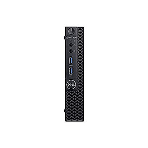 Dell OptiPlex 3070 KPGGF Intel Core i5 8th Gen 8500T (2.10 GHz) 8 GB DDR4 256 GB SSD Windows 10 Pro 64-bit (Renewed)