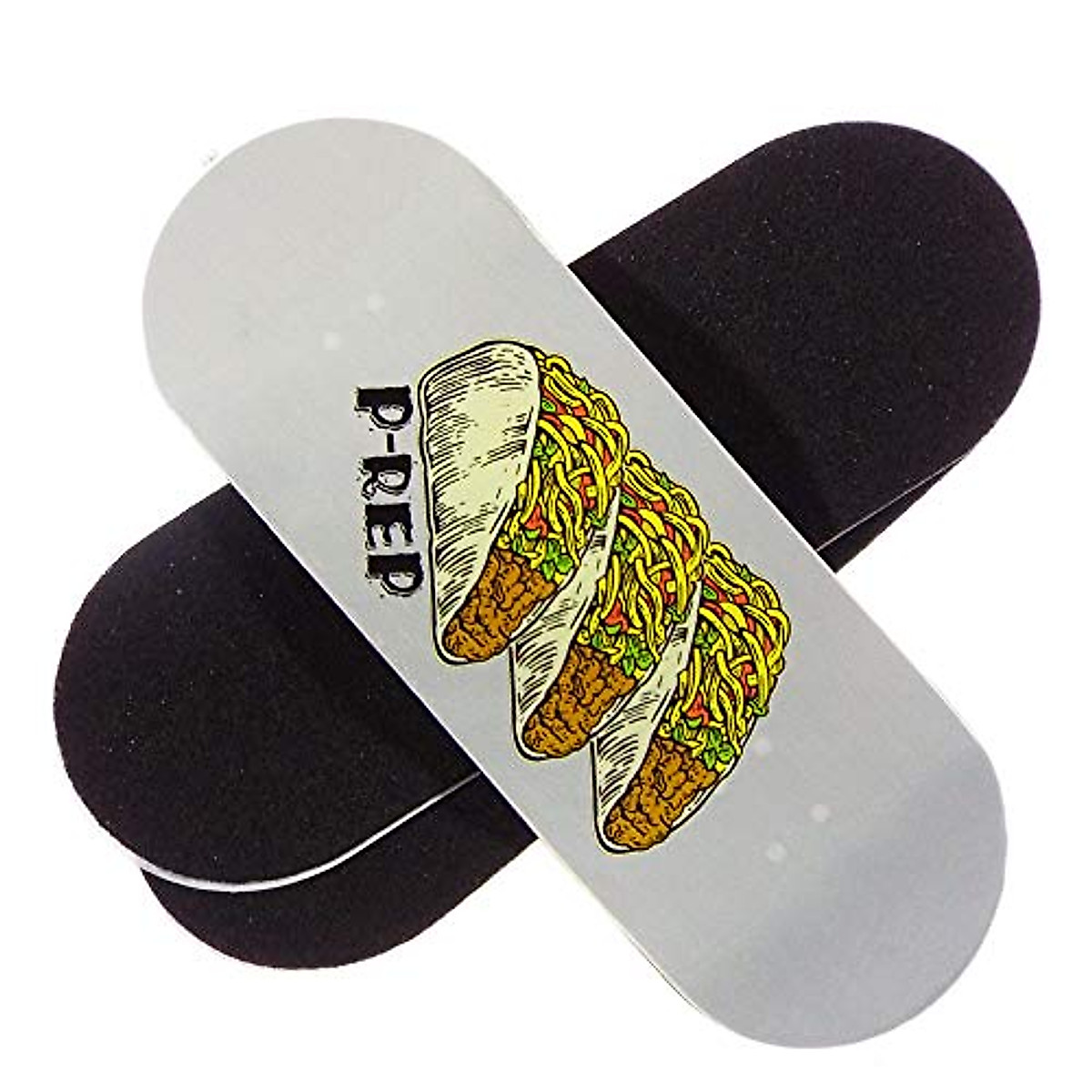 P-REP Tres Taco - Solid Performance Complete Wooden Fingerboard (Chromite, 34mm x 97mm)