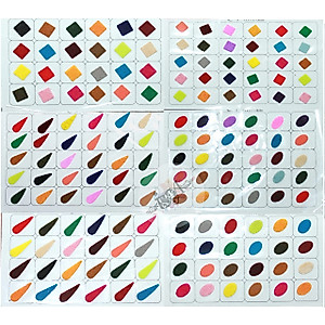 IS4A 486 Multicolour Bindi Bollywood Forehead Stickers Adhesive Body Jewelry 18 Cards of Different Sized Velvet Bindi Drop, Square & Oval Shaped Tattoo Premium Bindi Indian Daily Use Forehead Bindi Water Drop Shape Bindi For Women