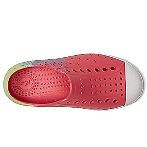 Native Shoes Jefferson Sugarlite Block (Little Kid) Dazzle Pink/Shell White/Celery Maria Starfish Block 2 Little Kid M