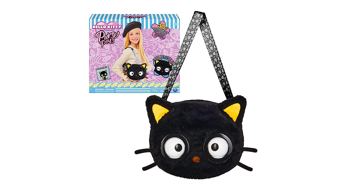 Chococat Purse Pet Toy - Interactive Kawaii Fun