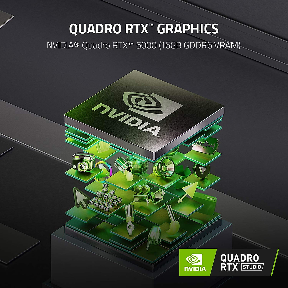 Razer Blade 15 Studio Edition Laptop 2020: Intel Core i7-10875H 8-Core, NVIDIA Quadro RTX 5000, 15.6” 4K OLED Touch, 32GB RAM, 1TB SSD, CNC Aluminum, Chroma RGB, Thunderbolt 3, Creator Ready