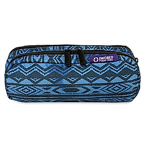 J World New York JoJo Pencil Case Soft Zip Bag for Kids & Adults, Water Mark, One Size