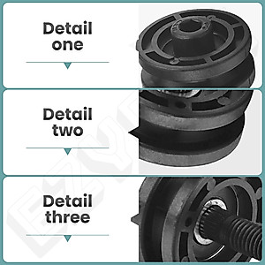 EZYPAK 305784005 089041054704 Table Roller for Ridgid 306784001,305784001 524820001 Table Roller - Fits 7" Tile Saw model R4030, R4031, R4030S, R4031S, R40311 (6)