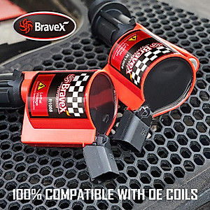 High Performance Ignition Coil 8 Pack For Ford F-150 F-250 F-350 4.6L 5.4L V8 CROWN VICTORIA EXPEDITION MUSTANG LINCOLN MERCURY Upgrade Compatible with DG508 DG457 DG472 DG491 (RED)