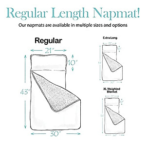 JumpOff Jo - Toddler Nap Mat for Preschool, Daycare, and Kindergarten - Sleeping Bag for Kids with Removable Pillow and Ultra Soft Blanket - Pink Dino