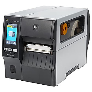 ZEBRA ZT411 300 dpi Thermal Transfer and Direct Thermal Industrial Printer - Ethernet, Bluetooth, Serial, USB, Connectivity, 14 IPS, 4-inch Print Width, Monochrome - ZT41143-T010000Z, JTTANDS