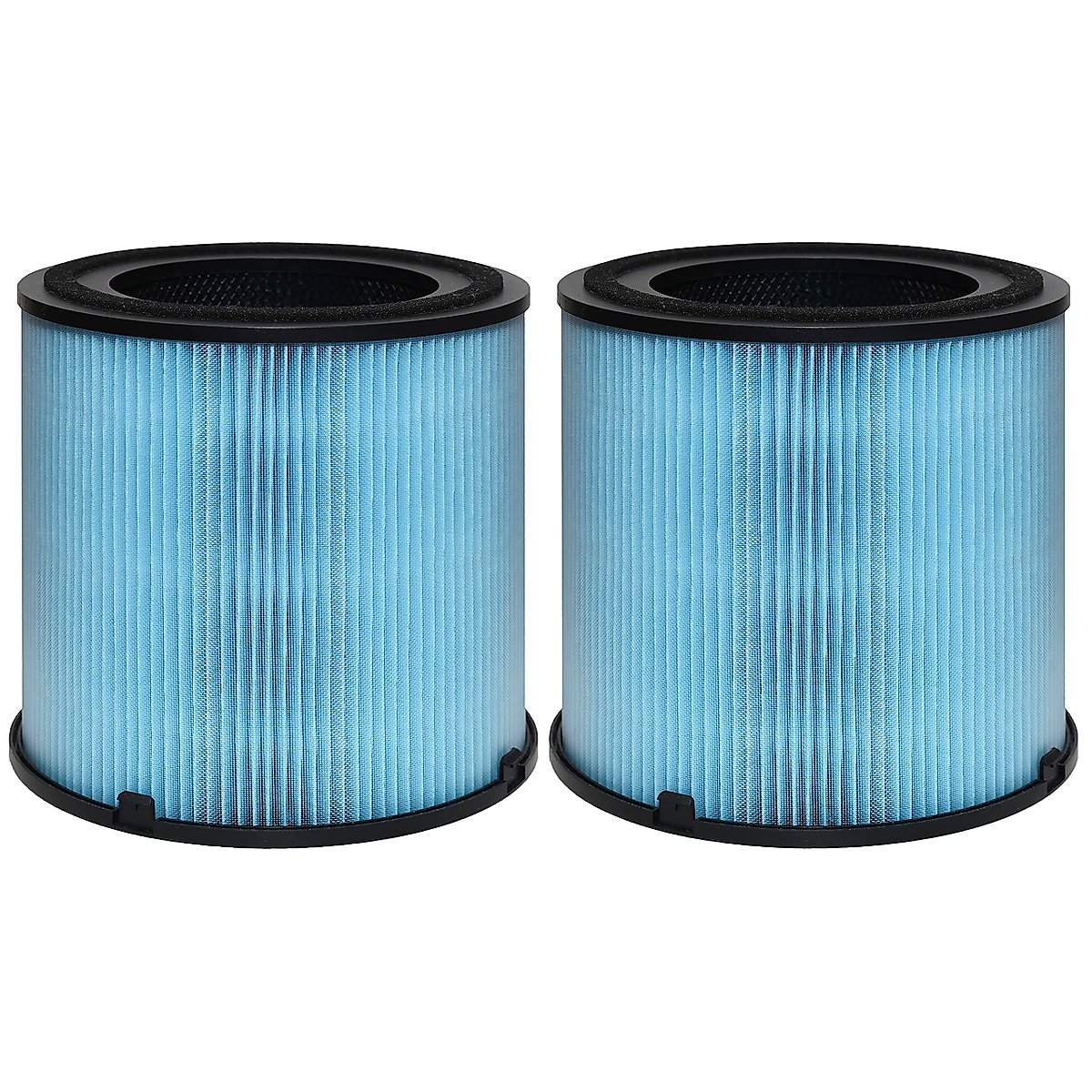 Asheviller AP1001 Filter Replacement, Compatible with AP1001 Air Purifier, Part Number AP1001-RF, 5-Layer Purification System, 2 Pack
