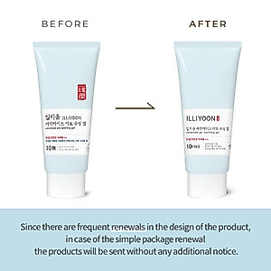 Illiyoon Ceramide Ato Soothing Gel 175ml(5.91oz) | High Moisturizing Cooling Gel Lotion for Tired and Dry Skin