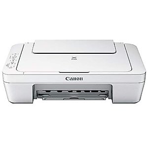 Canon All-in-One Color Inkjet Wired Printer, Print Scan Copy for Home Office, up to 60 Sheets, 600 x 1200 dpi, Portability, Lightweight, PIXMA MG2522, w/USB Cable