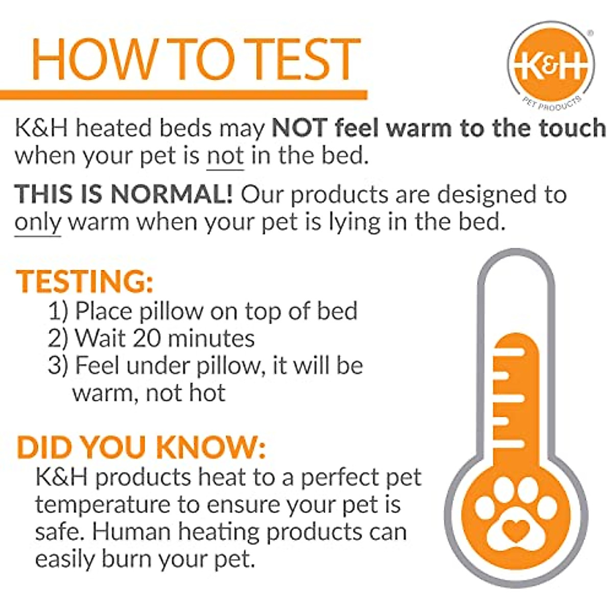 K&H Pet Products Lectro-Soft Igloo Style Dog Bed Brown Large 17.5 X 30 Inches