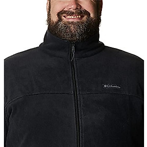 Columbia Men's Steens Mountain 2.0 Full Zip Fleece Jacket, Black, Medium