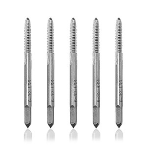 6-32 UNC Machine Tap Thread Pitch 2B Class 3 Flutes High Speed Steel (5pcs)