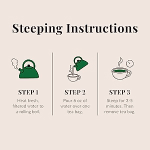 The Republic of Tea — Decaf Blackberry Sage Black Tea Tin, 50 Tea Bags, Environmentally- Friendly Decaffeinated Tea