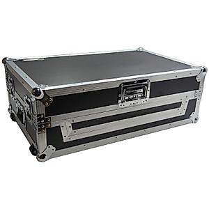 Harmony Audio HCNS7LTWFXTR Flight Glide Laptop Stand Combo DJ Case Compatible with Numark NS7FX