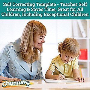 Channie’s Easy Peasy Cursive Handwriting Workbook for Kids, Tracing & Cursive Writing Practice Book, 80 Pages Front & Back, 40 Sheets, Grades 1st – 3rd, Size 8.5” x 11”